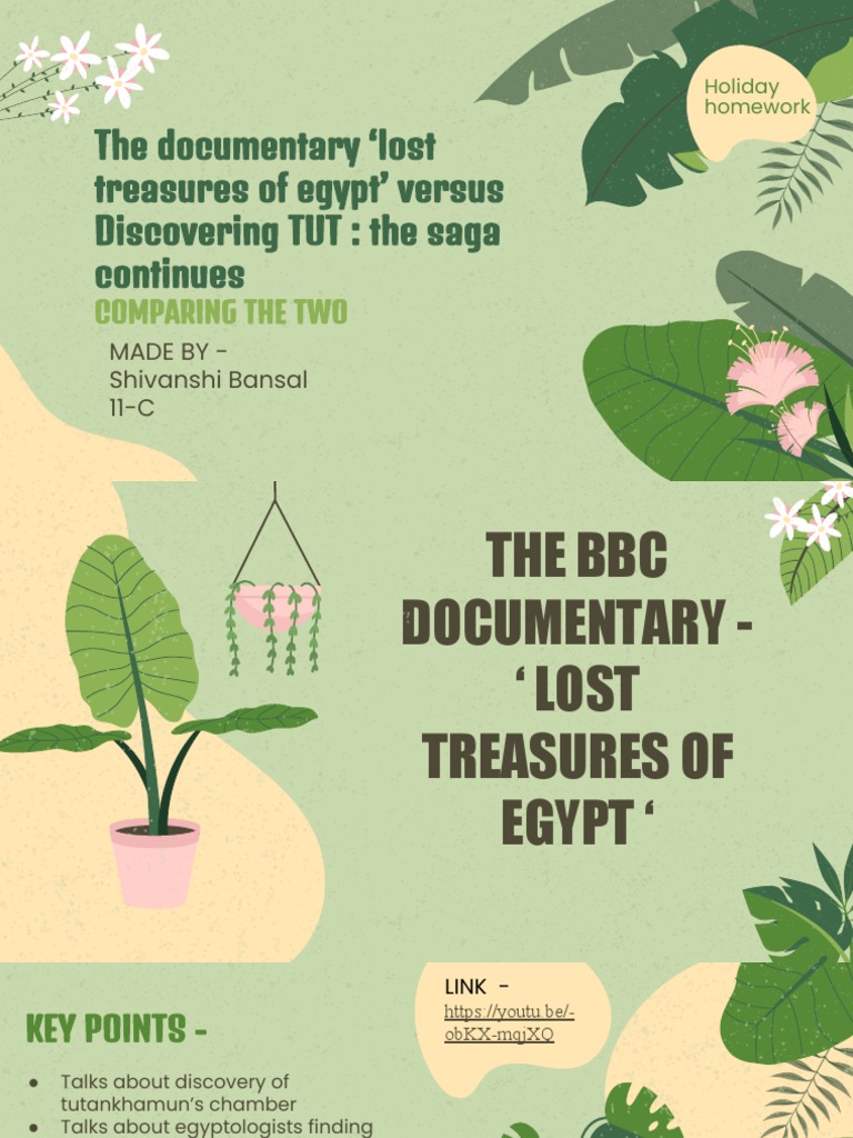 Tutankhamun: Documentary vs. Text | PDF | Tutankhamun | Ancient Egypt