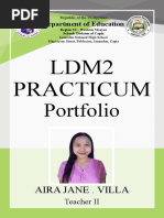 FINAL LDM Portfolio Template MAPEH Department | PDF | Lesson Plan | Learning