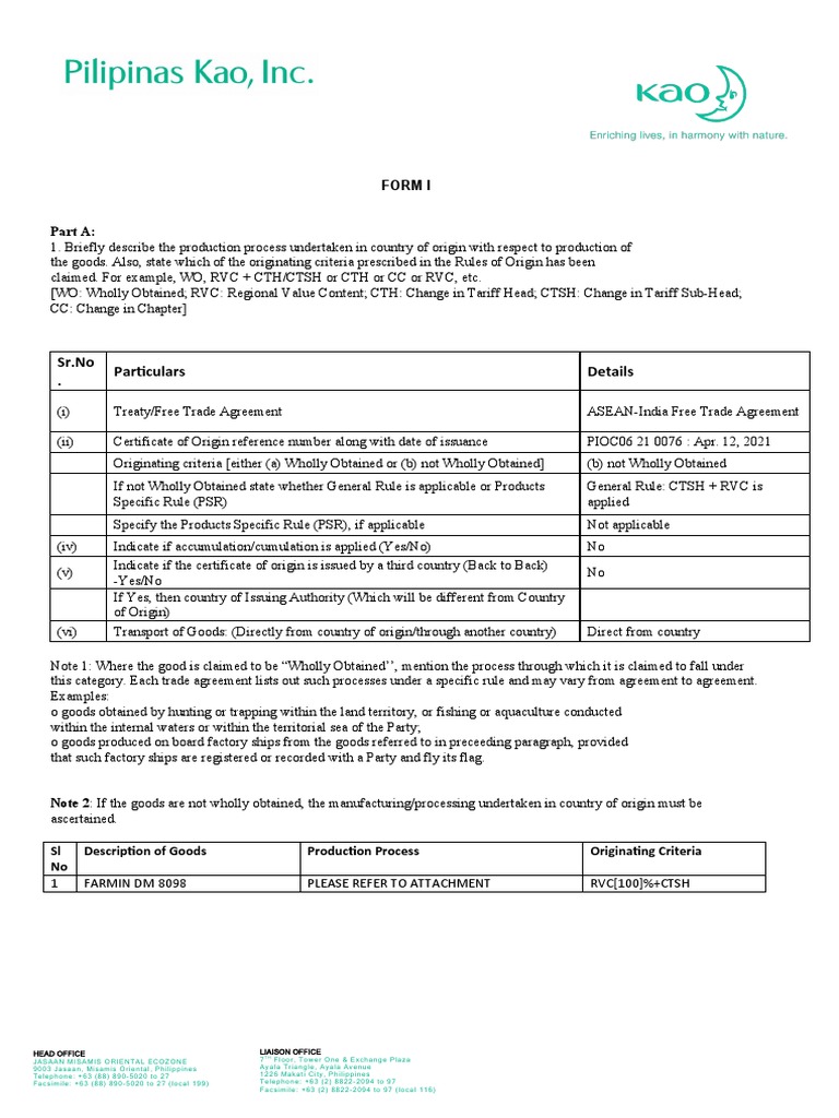 Carotar Declaration | PDF | Business | Cultural Globalization