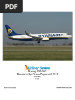 Lufthansa B747-400 D-ABVM Papercraft Template | PDF