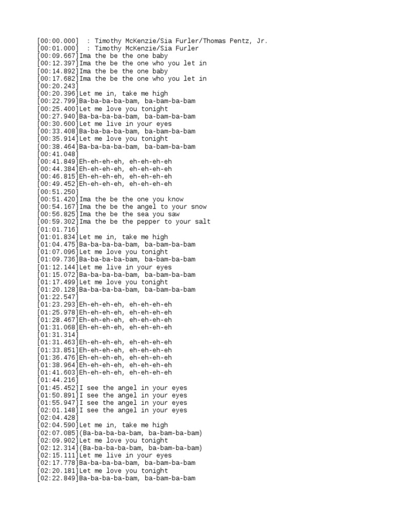 02 LSD - Angel in Your Eyes | PDF | Musicians | Artists