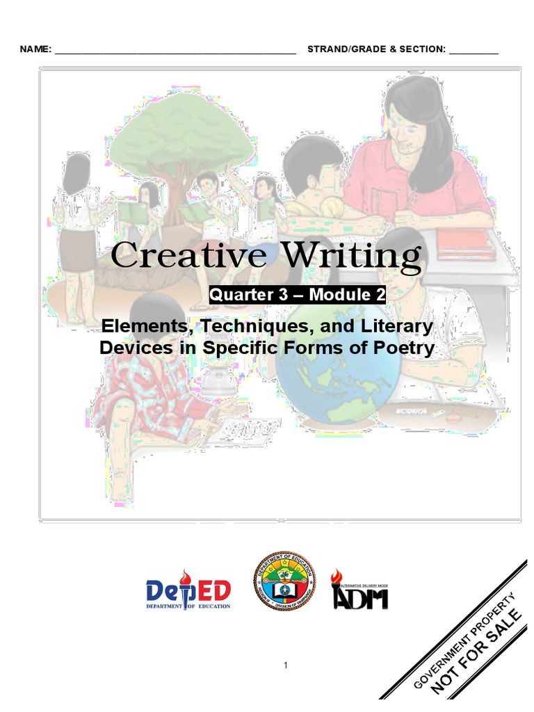 Creative Writing: Elements, Techniques, and Literary Devices in ...