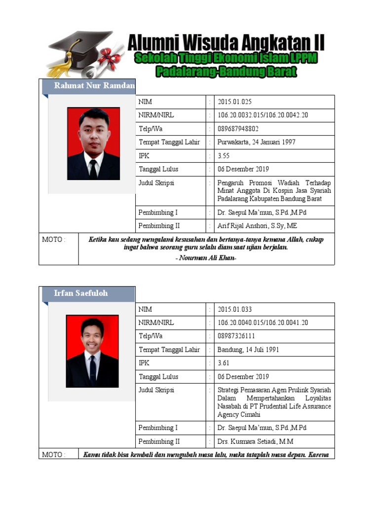 Buku Alumni 2020 | PDF | Karier & Perkembangan