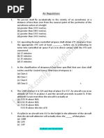 Air Law Exam Questions | PDF | Aircraft | Aerospace Engineering