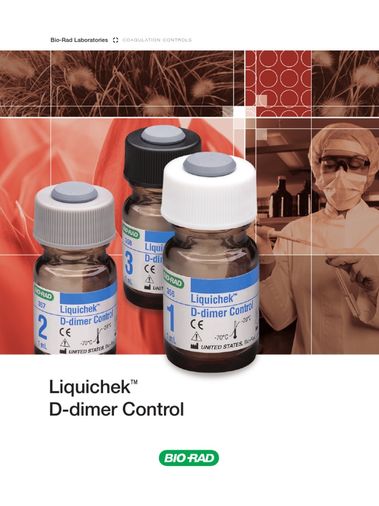 Liquichek D-Dimer Control: Bio-Rad Laboratories | PDF