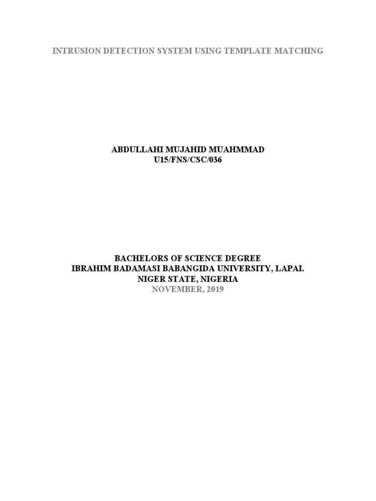 Database Intrusion Detection System | PDF | Databases | Database Transaction