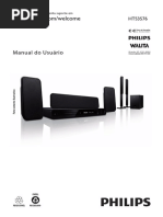 Manual Home Theater Philips Hts3510 | PDF | HDMI | Vídeo