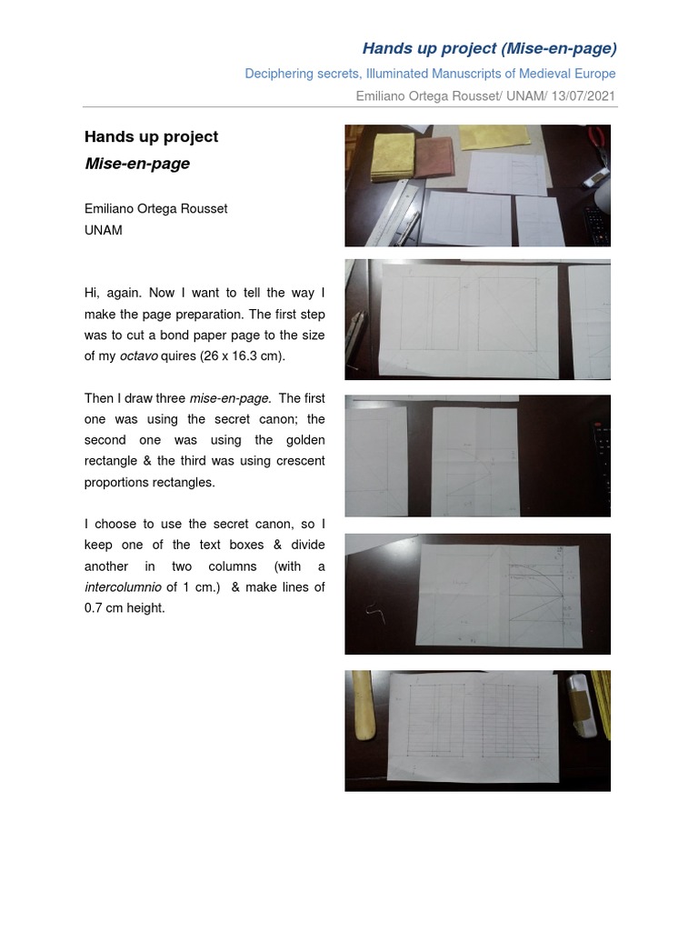 Hands Up Project Mise en Page | PDF