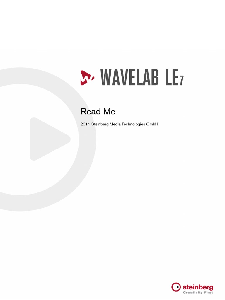 Wavelab LE7 User Manual - Info | PDF | Software Engineering | Computer ...