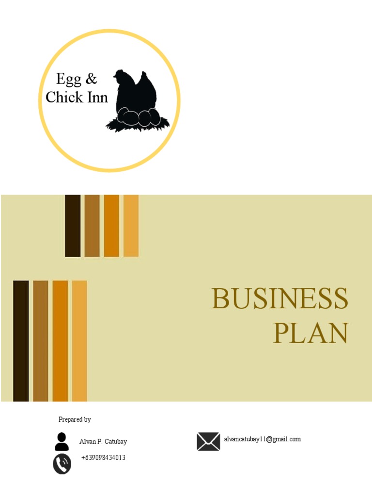 Business Plan: Egg & Chick Inn | PDF | Chicken | Farms