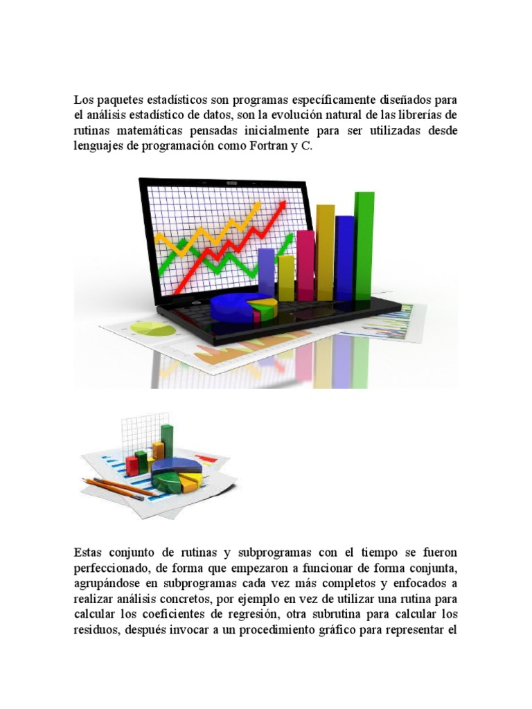 Los Paquetes Estadísticos | PDF | Spss | Programación de computadoras