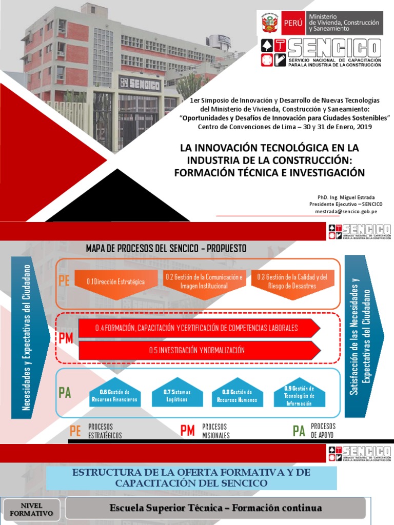 La Innovación Tecnologica en La Industria de La Construcción ...