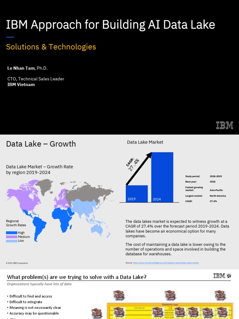 01 - IBM Data Lake Solutions & Technologies - Le Nhan Tam | PDF | Cloud ...