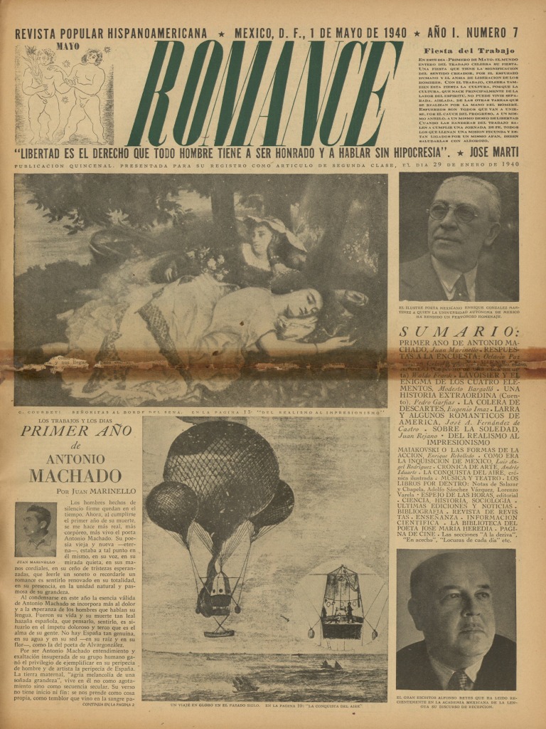 Romance n7 1 Mayo 1940 | PDF