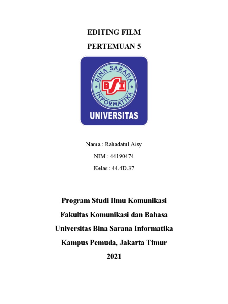 Rahadatul Aisy - Tugas 2021 | PDF