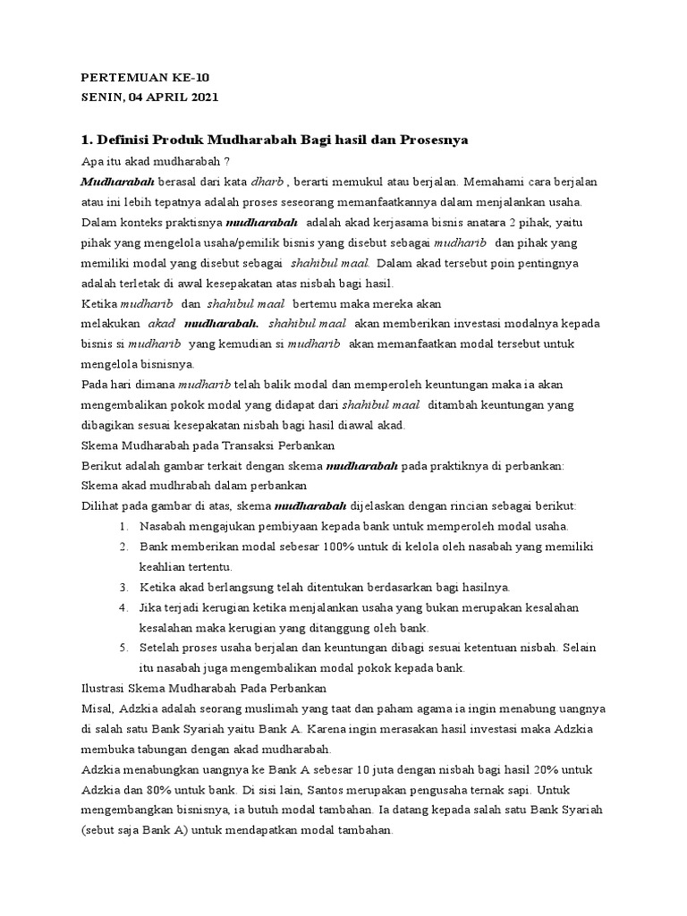 Pertemuan Ke 10 | PDF