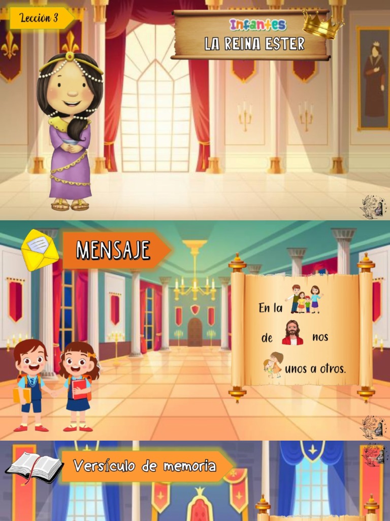 Lección 3 El Templo | PDF | Esther