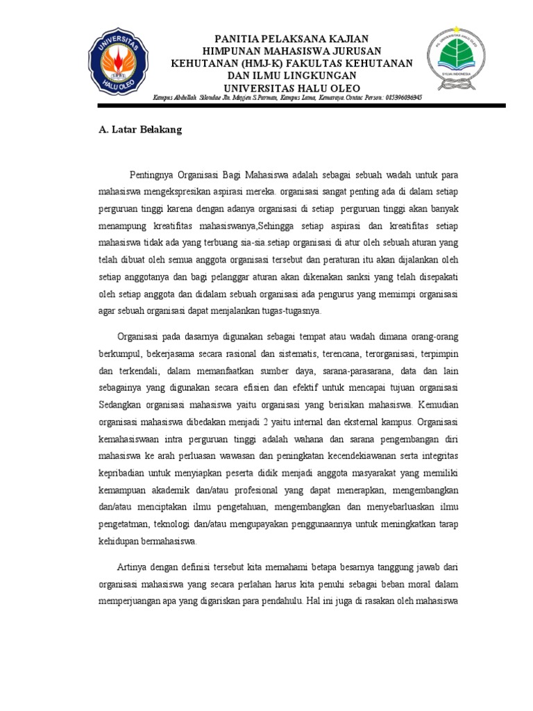 HMJproposal | PDF | Karier & Perkembangan | Ilmu Sosial