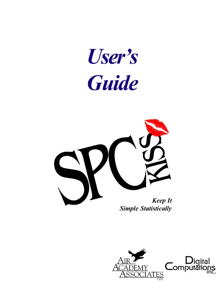 SPC Manual | PDF | Microsoft Excel | Regression Analysis