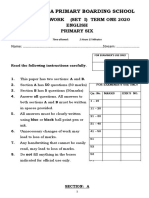 Ple English Marking Guide 2023 | PDF | Waste