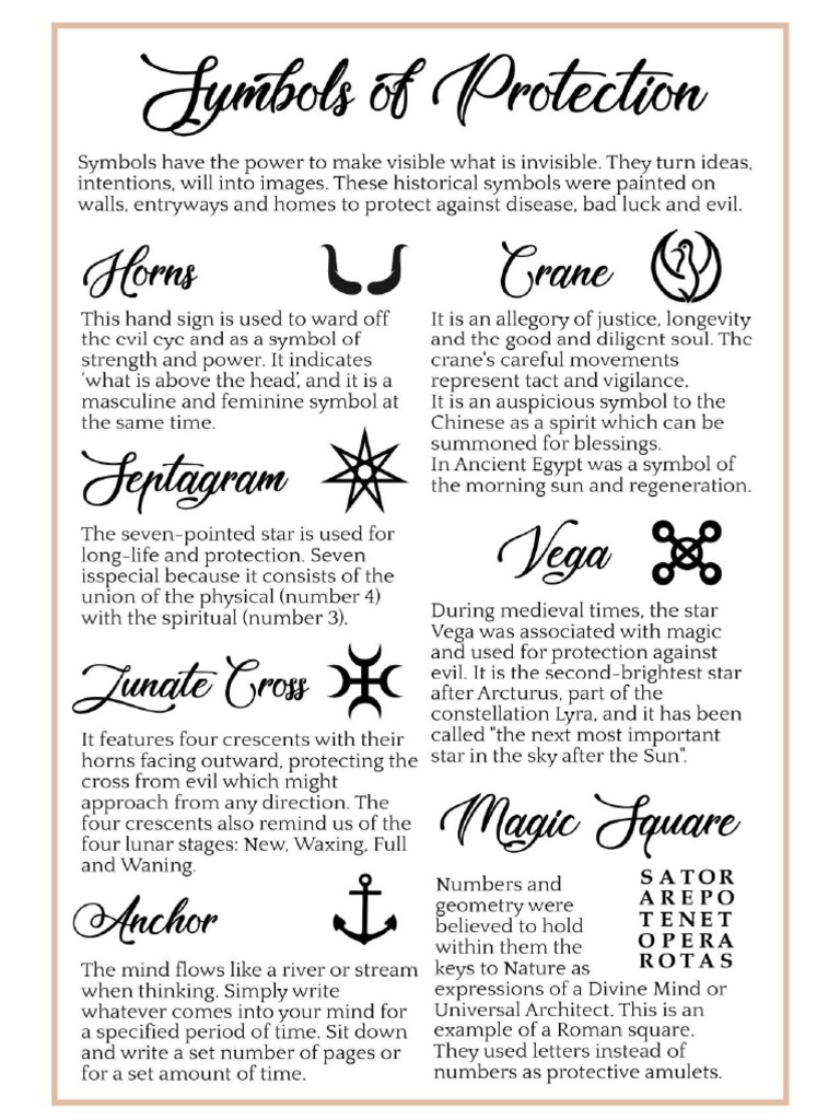 Divine Magic Symbols