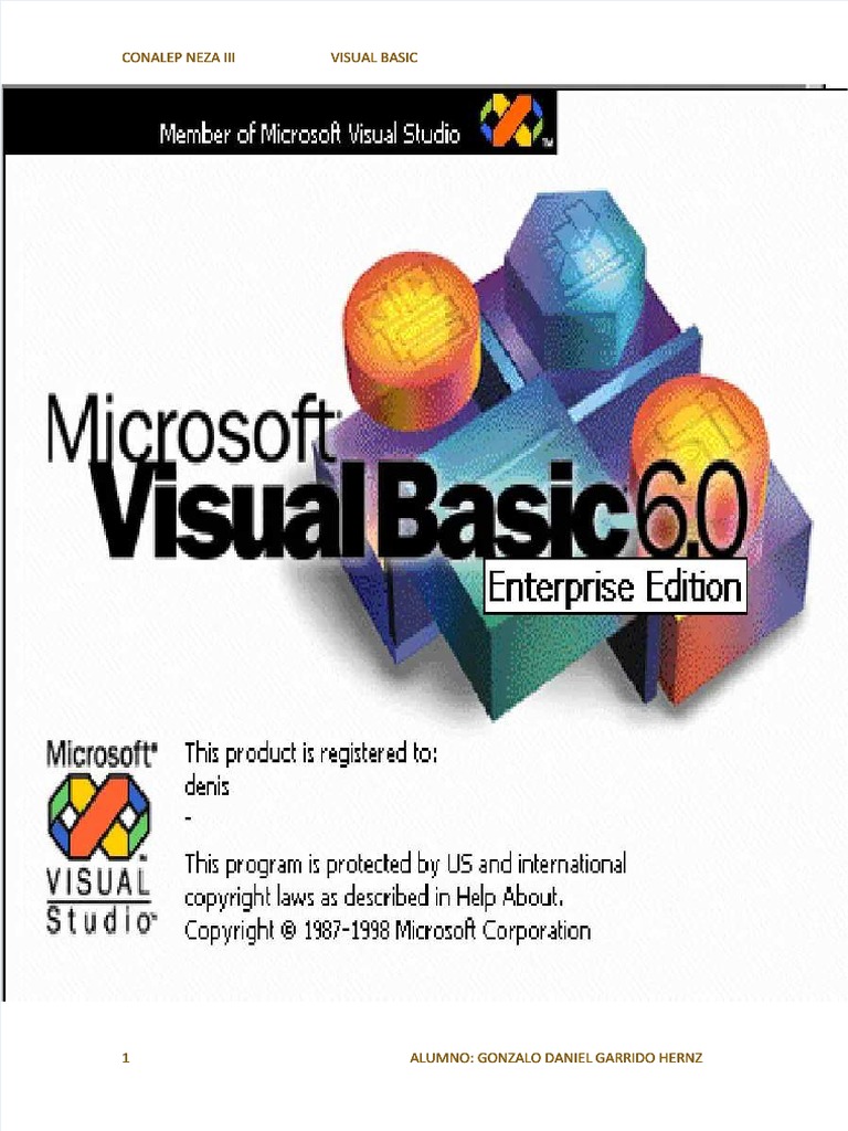Visual Basic - 1 | PDF | Básico | Ventana (informática)