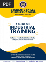 CA Industrial Training Guide for Students | PDF | Career & Growth ...