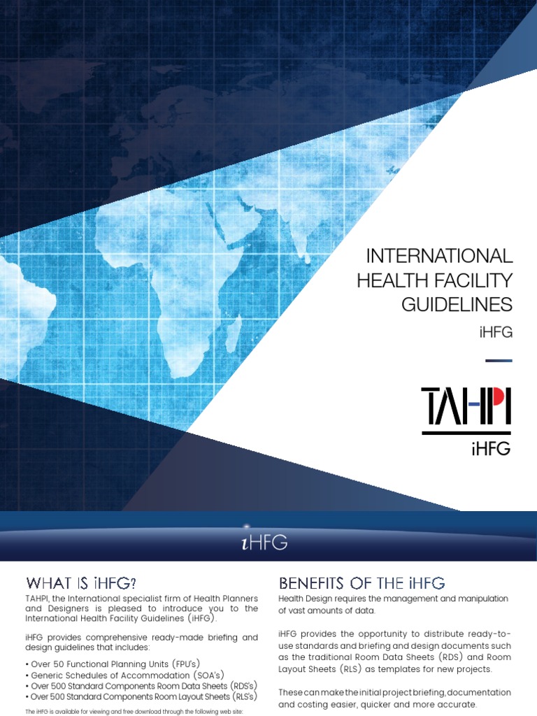 9 International Health Facility Guidelines (iHFG) | PDF | United Arab ...