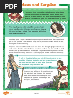 Orpheus - Comprehension Questions | PDF