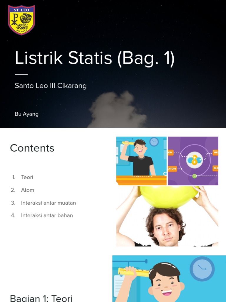 Listrik Statis 1 | PDF