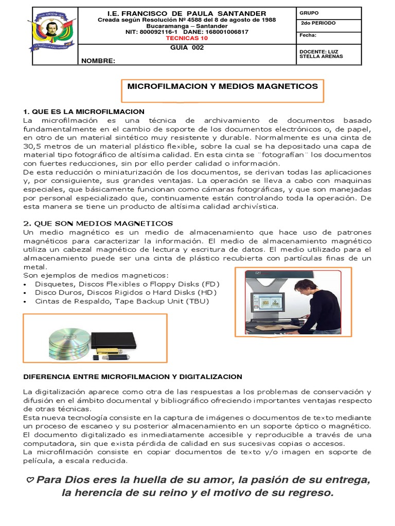 4 - Guia 002 - La Microfilmacion - II Perido | Descargar gratis PDF ...