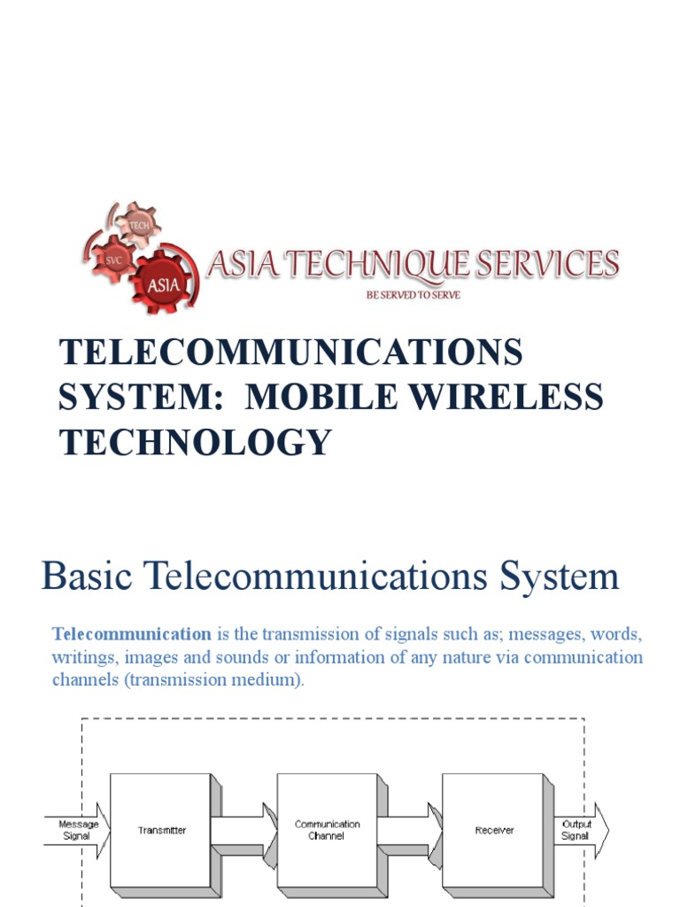 Mobile Wireless Telecommunications System | PDF | Transmission Medium ...