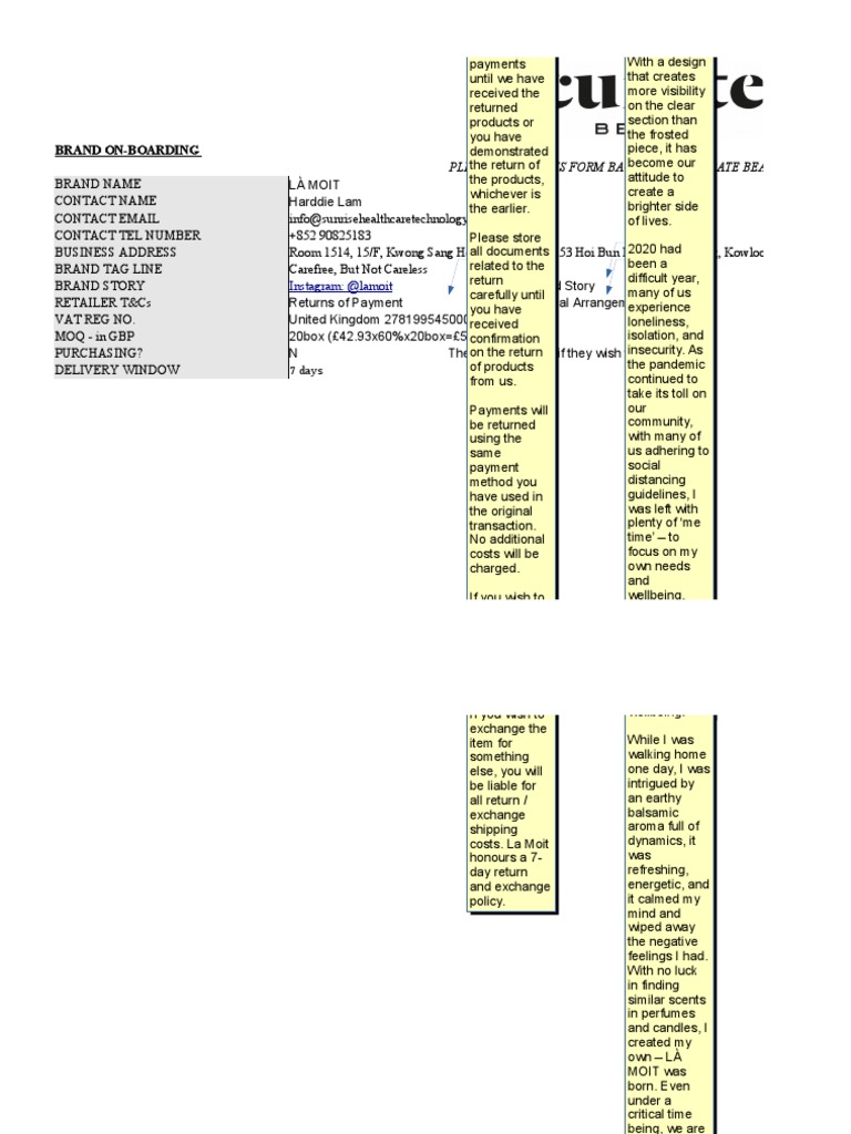 Product Info | PDF | Perfume | Perfumery