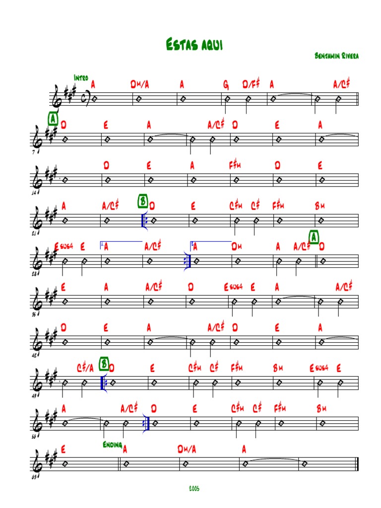 Estas Aqui | PDF