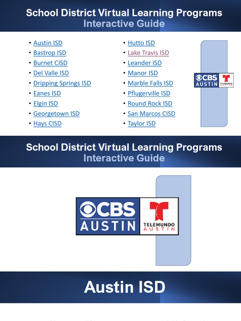 2021 Virtual Learning Guide | PDF | Distance Education | Pandemic