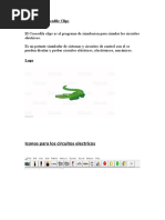 Instalación y uso de Crocodile Clips 3.5 | PDF | Informática