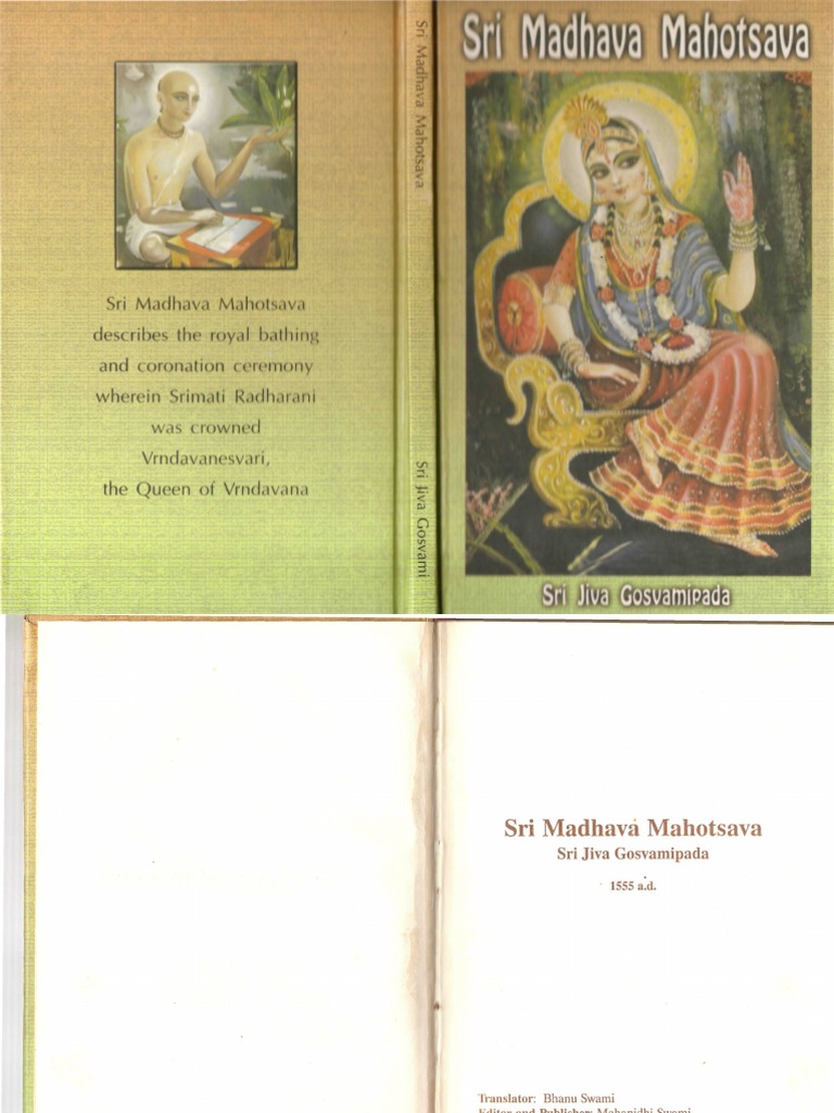 Sri Madhava Mahotsava | PDF | Krishna | Hinduism