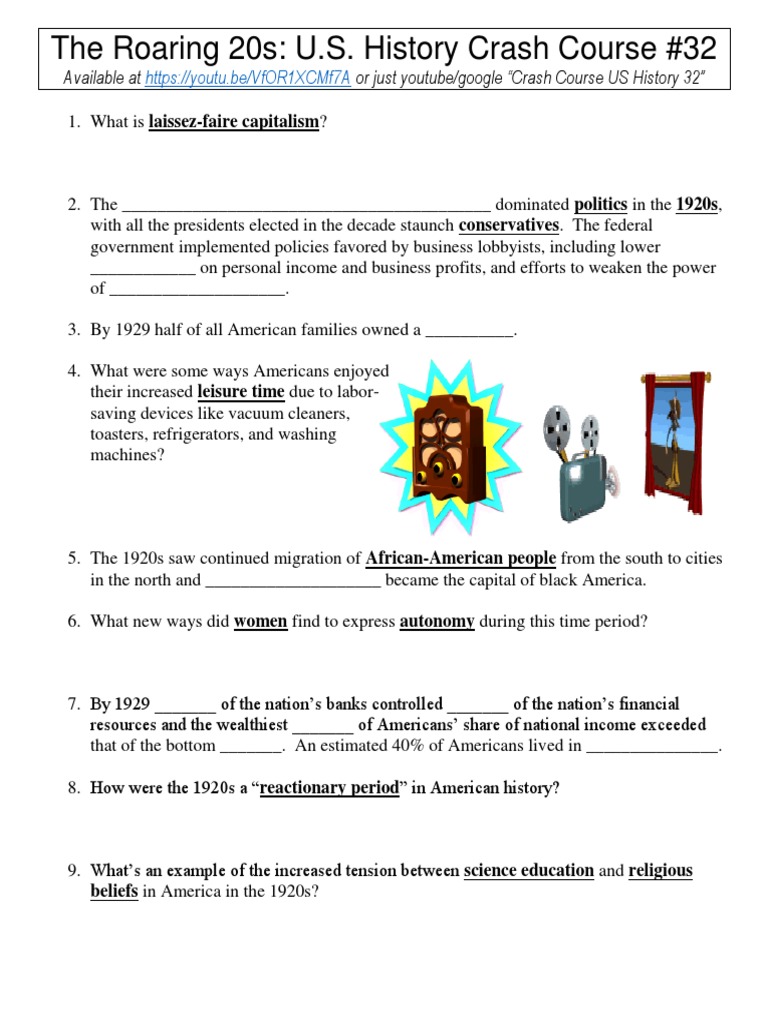 Overview of the Roaring 20s | PDF | Politics | History