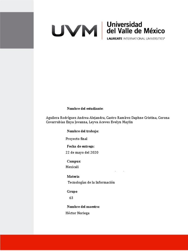 Portada UVM | PDF