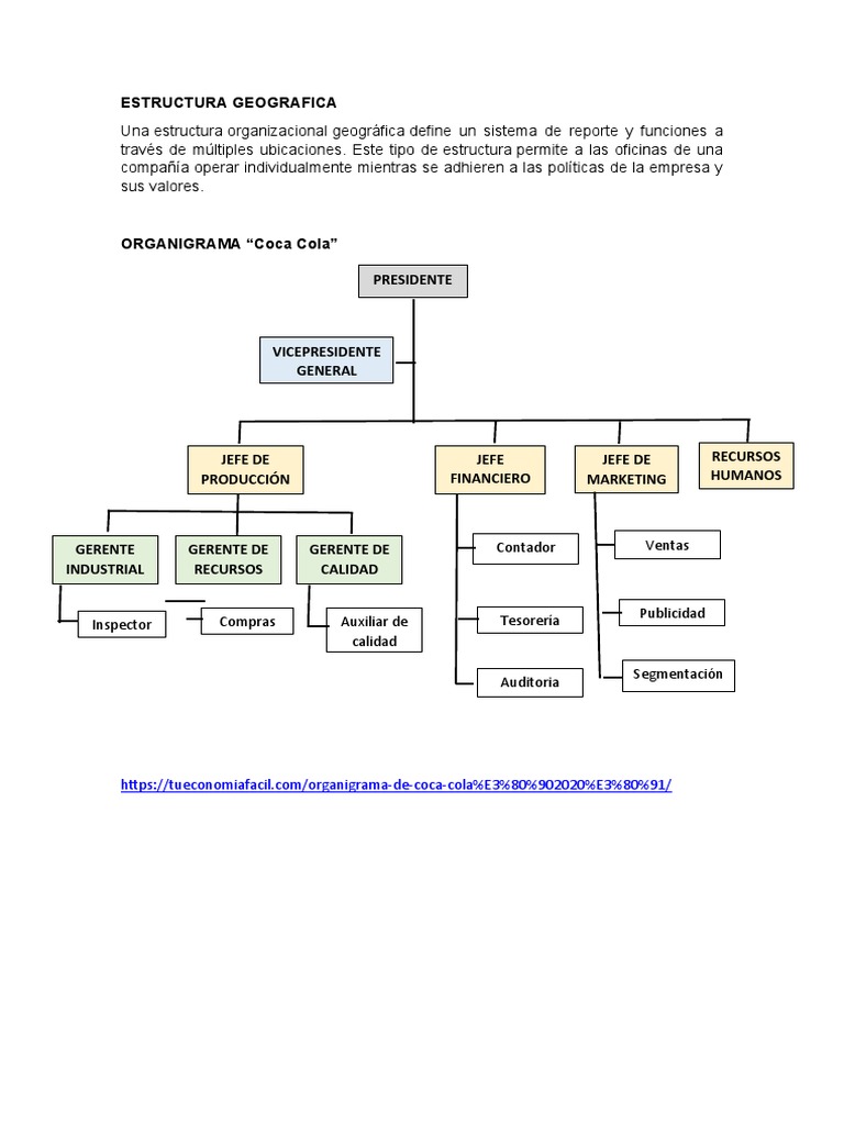 Estructuras Organizacionales Empresariales | PDF | Marketing | Economias