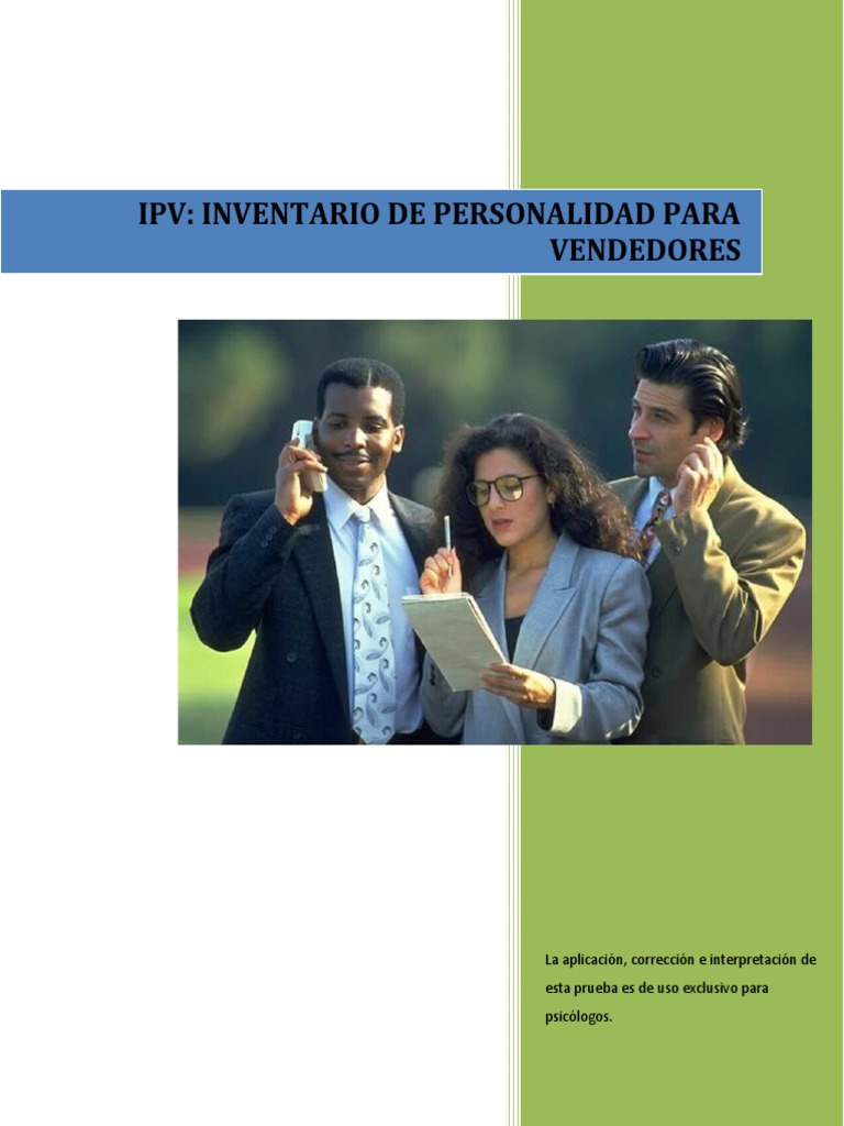Cuestionario IPV | PDF | Vejez