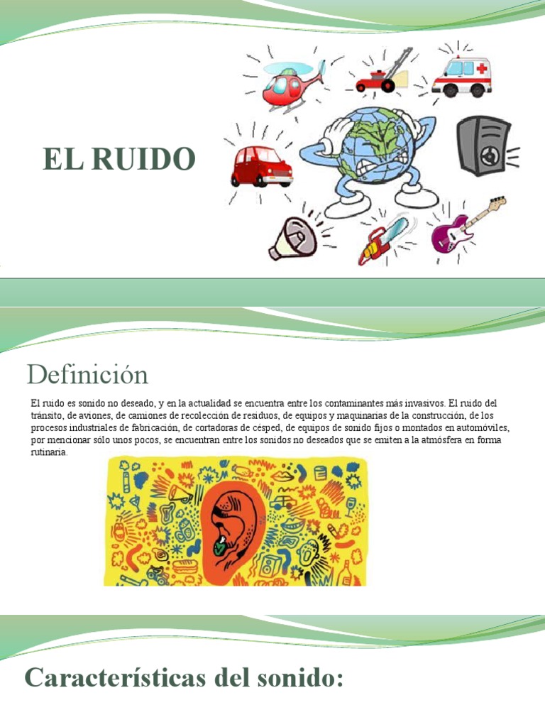 El Ruido | PDF | Sonido | Acústica