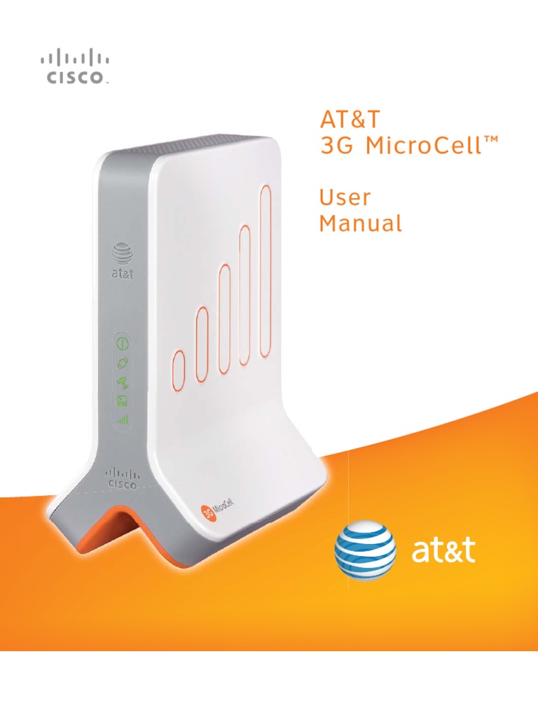 At&T 3G Microcell™: User Manual | PDF