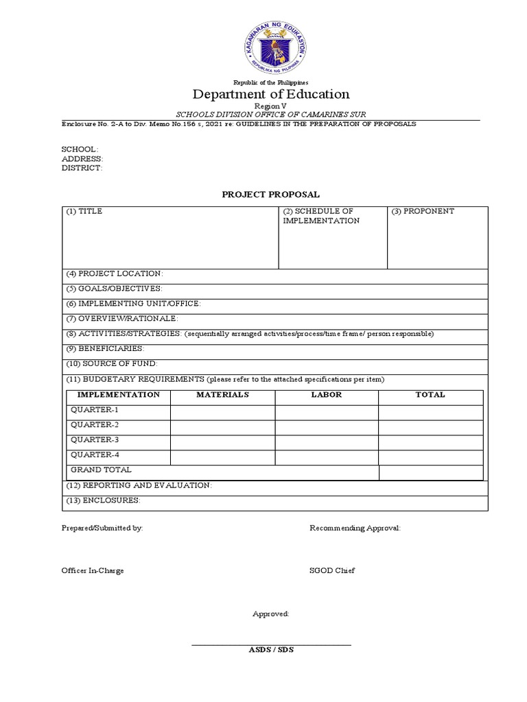 Department of Education: Schools Division Office of Camarines Sur | PDF