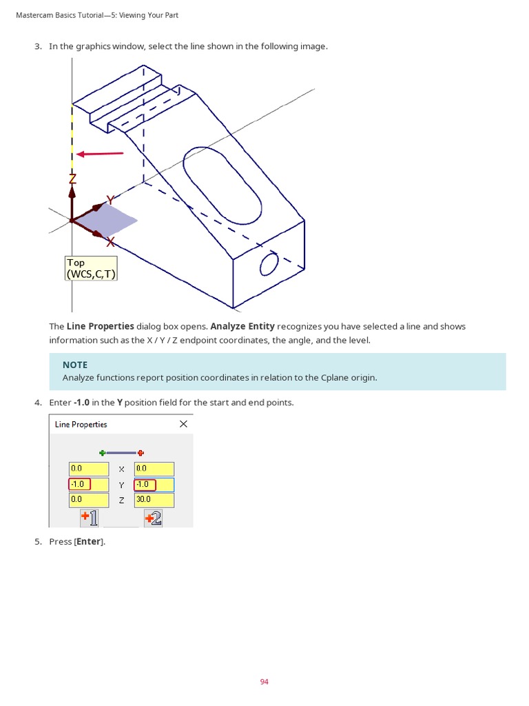 Mastercam 2022 Basics Tutorial - Part32 | PDF