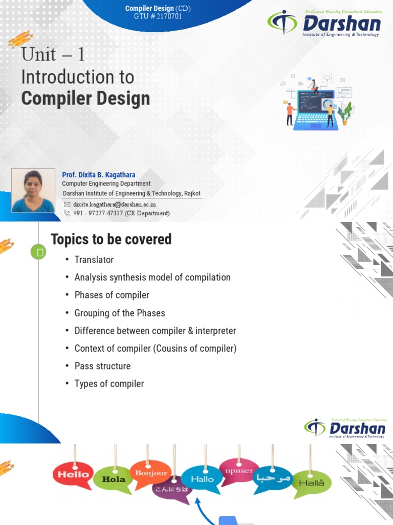 CD GTU Study Material Presentations Unit-1 27062020072512AM | PDF ...