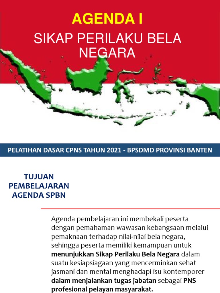 Materi 1 - Sikap Perilaku Bela Negara | PDF