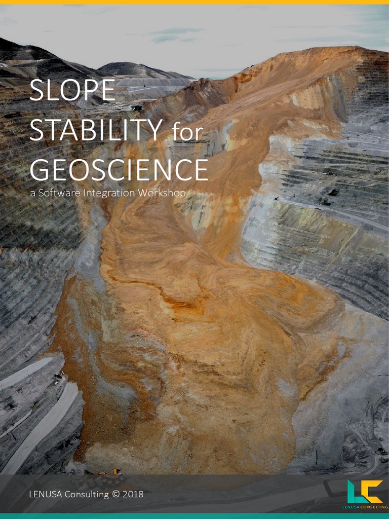 Slope Stability Geoscience: A Software Integration Workshop | PDF ...