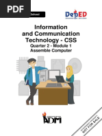 CSS-Grade 9 Quarter 1 | PDF | Laptop | Input/Output