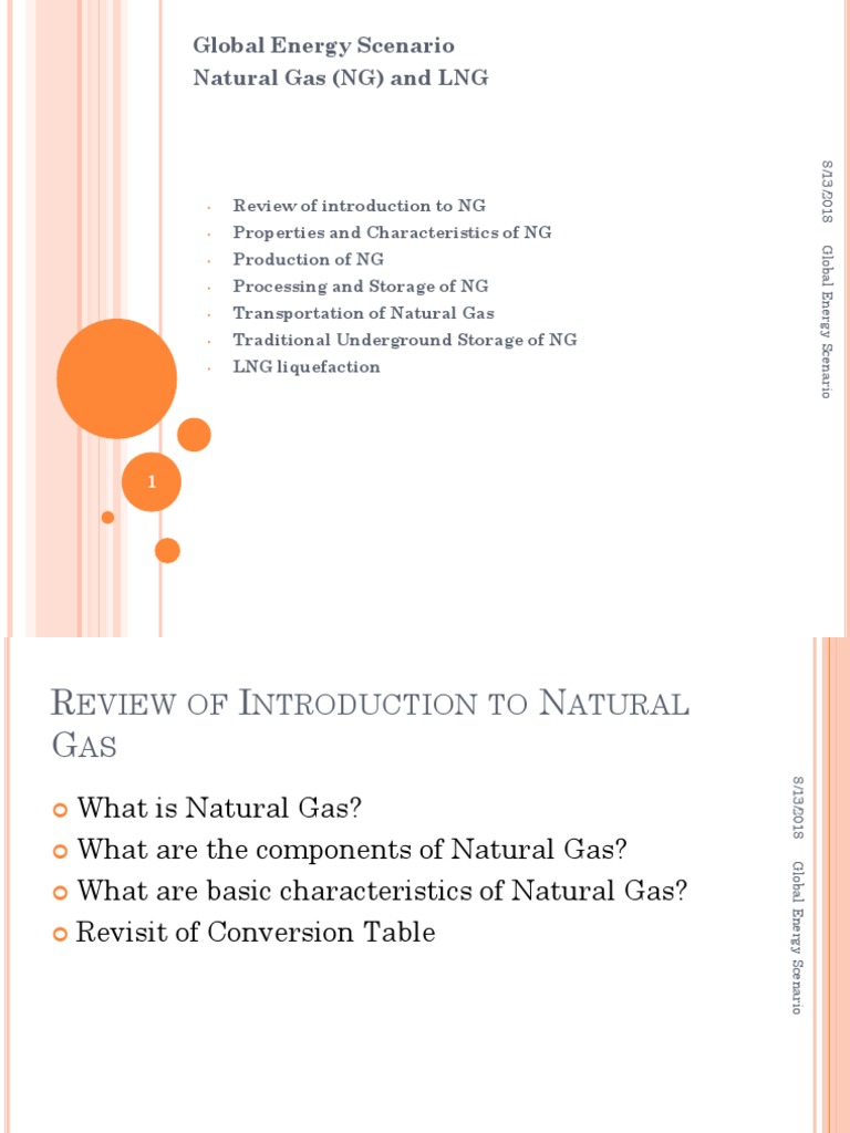 Natural Gas Production, Transportation - Storage | PDF | Natural Gas ...